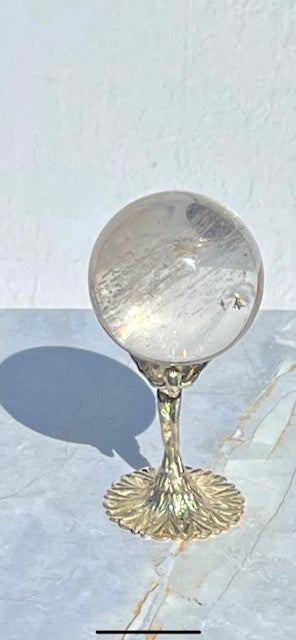 Clear Quartz Sphere – Dougie Rose Soap