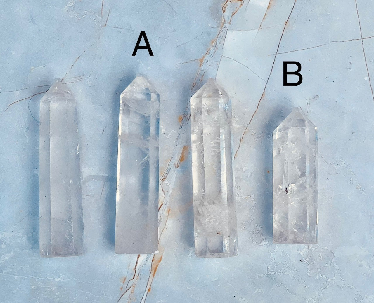 Clear Quartz Towers – Dougie Rose Soap