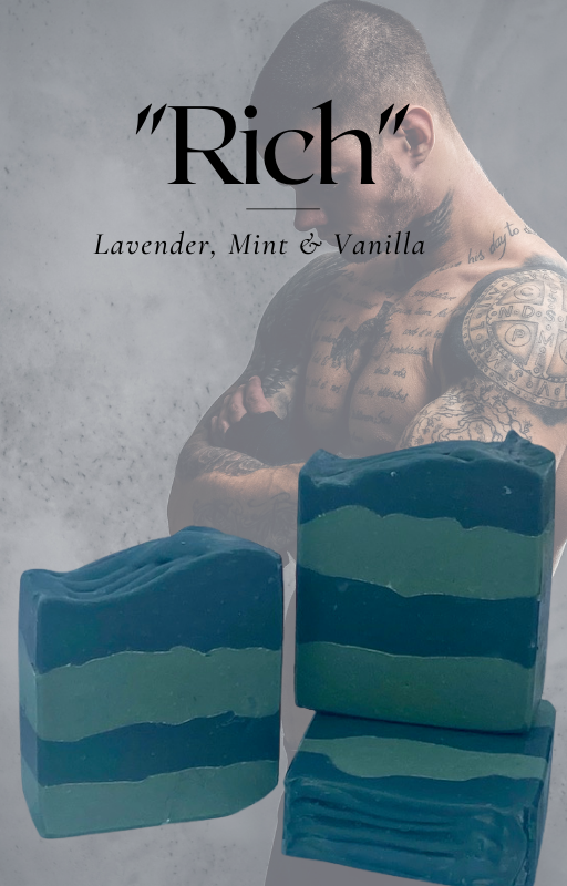 "Rich" - Lavender, Mint and Vanilla – Dougie Rose Soap